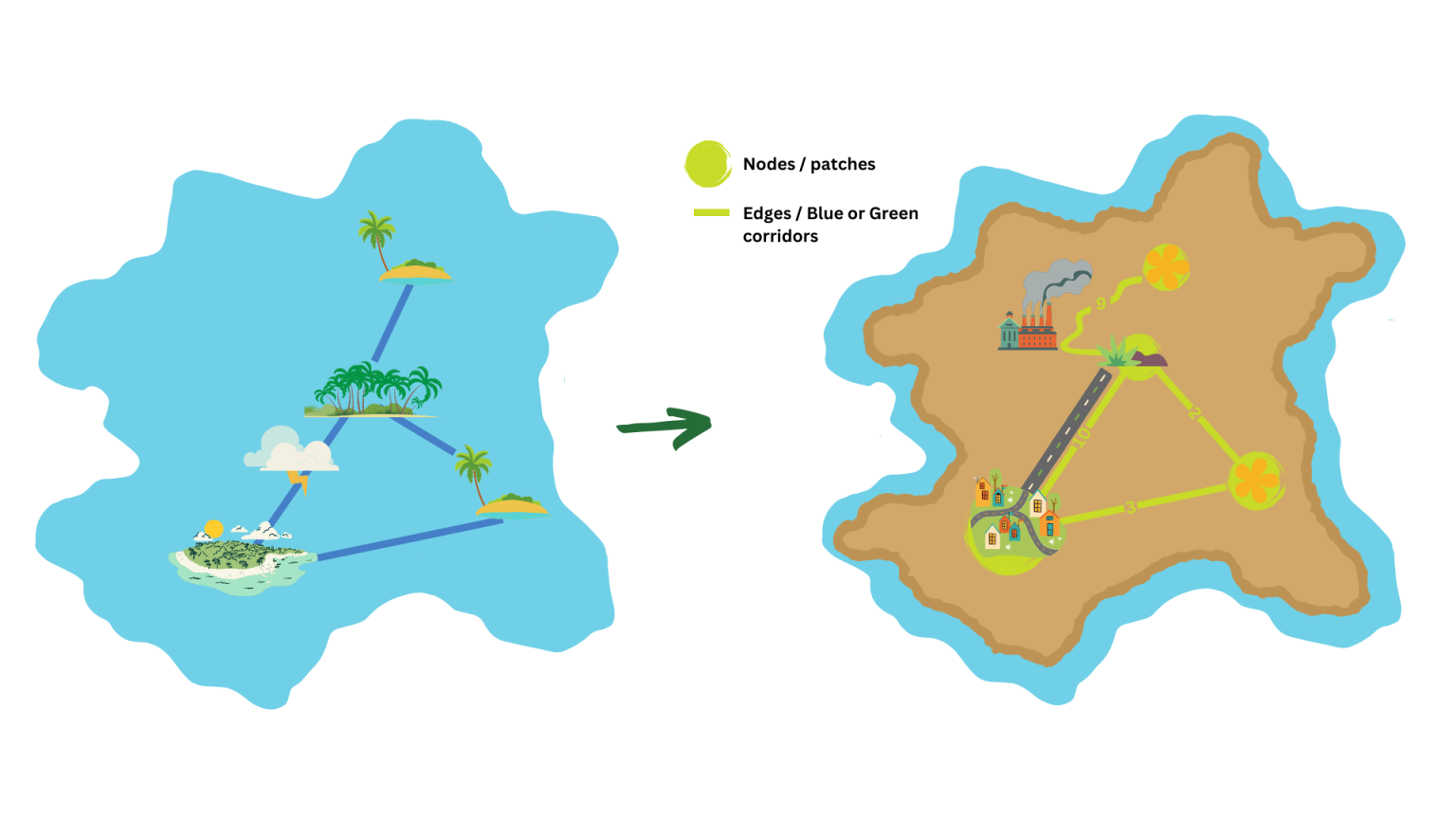 Urban nature: decoding connectivity with networks – The Network Pages
